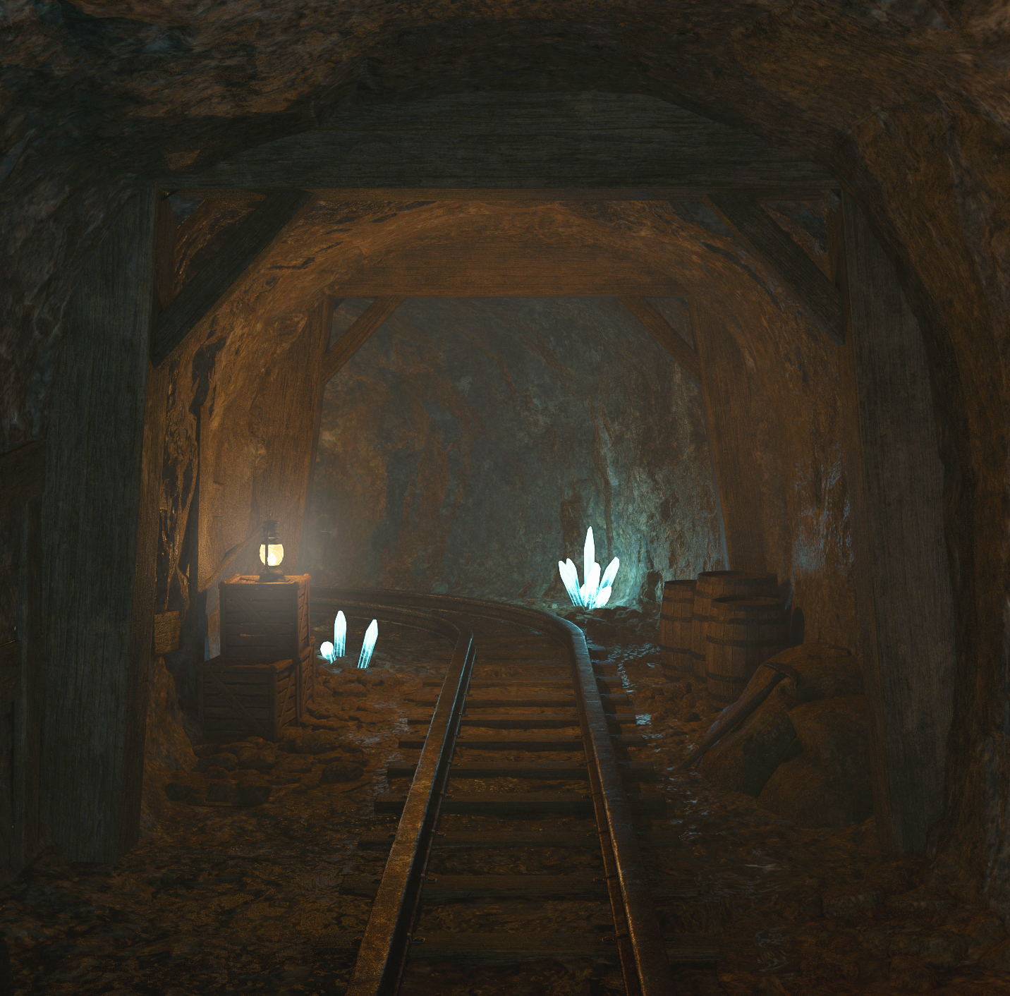 Crystal Mine | Daz 3D