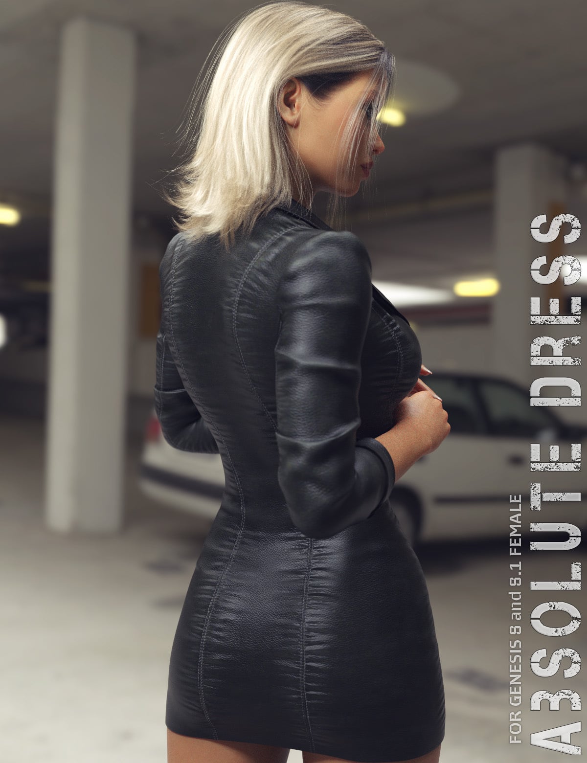 dForce Absolute Dress for Genesis 8 and 8.1F | Daz 3D