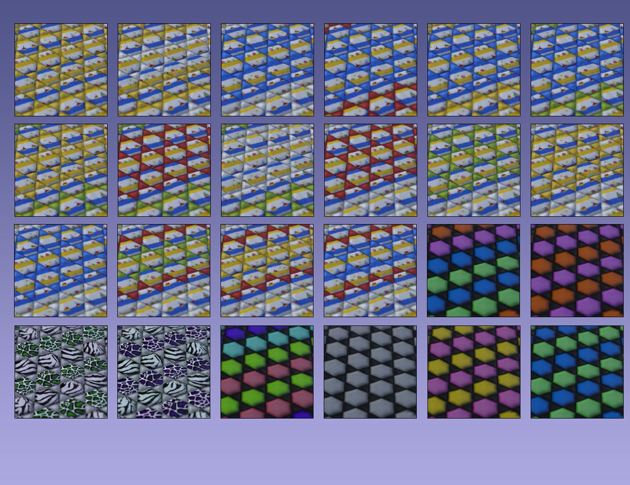 Patchwork Quilt Iray Shaders Vol 5 | Daz 3D
