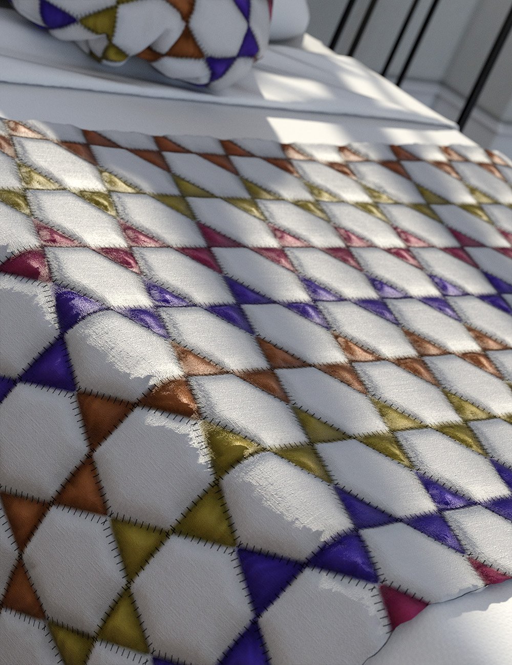 Patchwork Quilt Iray Shaders Vol 5 | Daz 3D