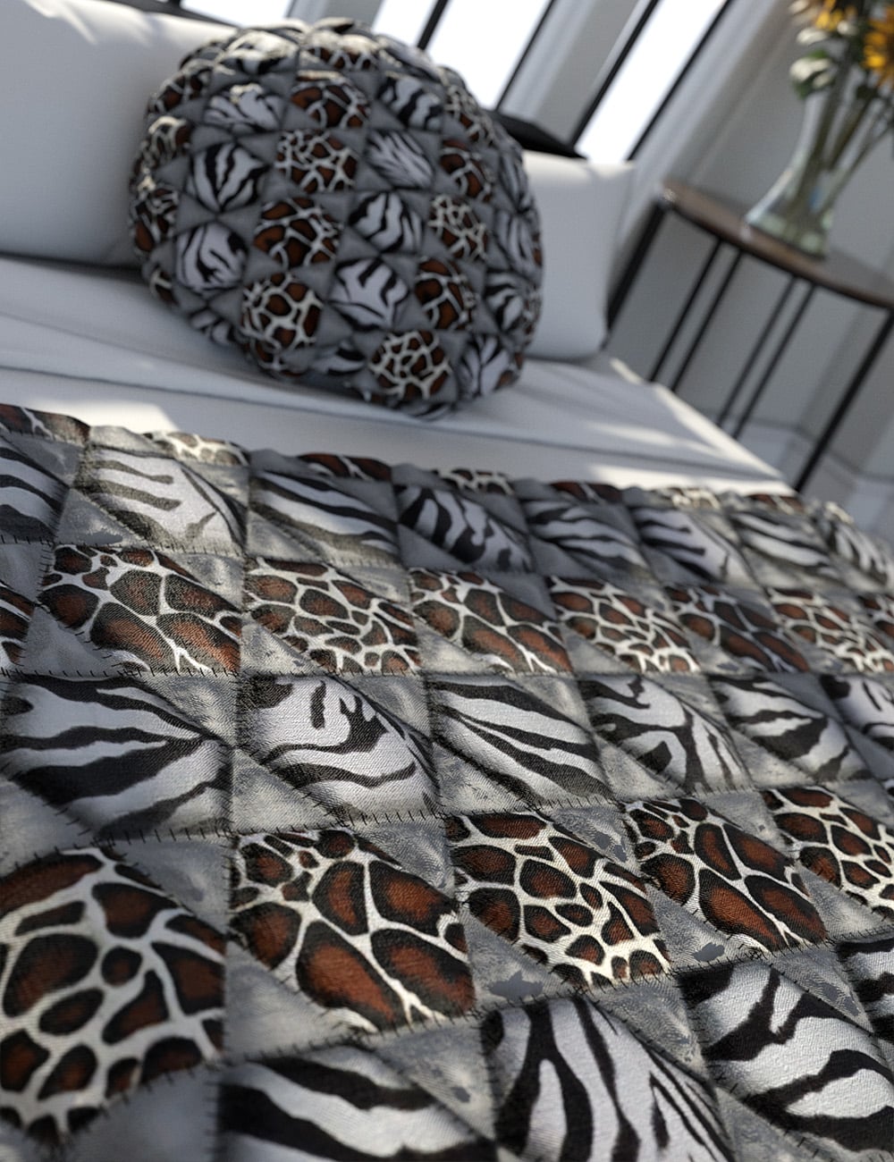 Patchwork Quilt Iray Shaders Vol 5 | Daz 3D