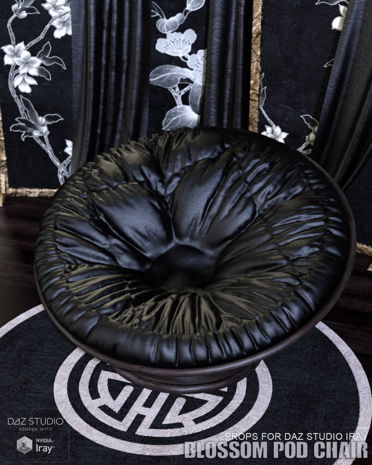 Blossom Pod Chair | Daz 3D