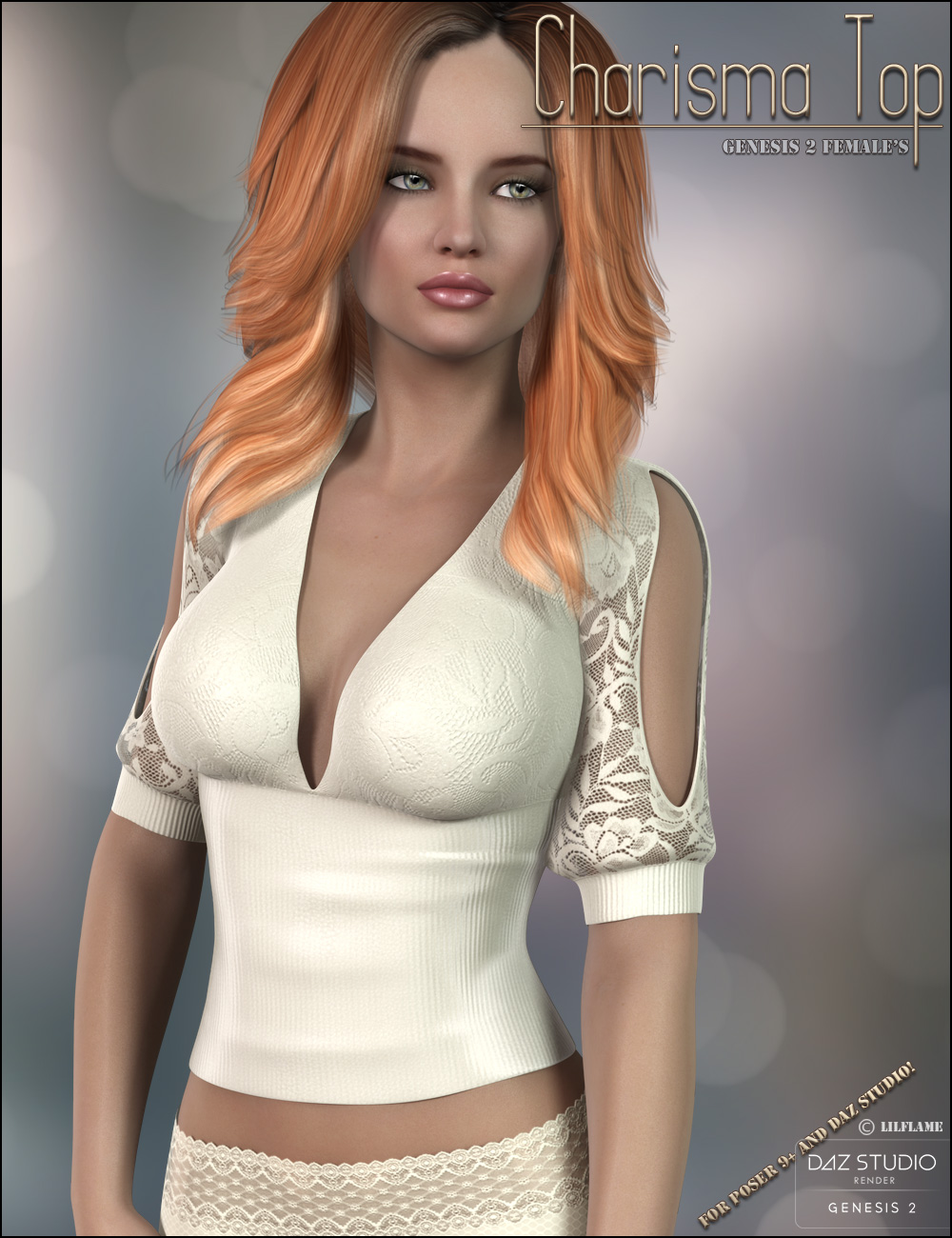 Charisma Top for G2F | Daz 3D
