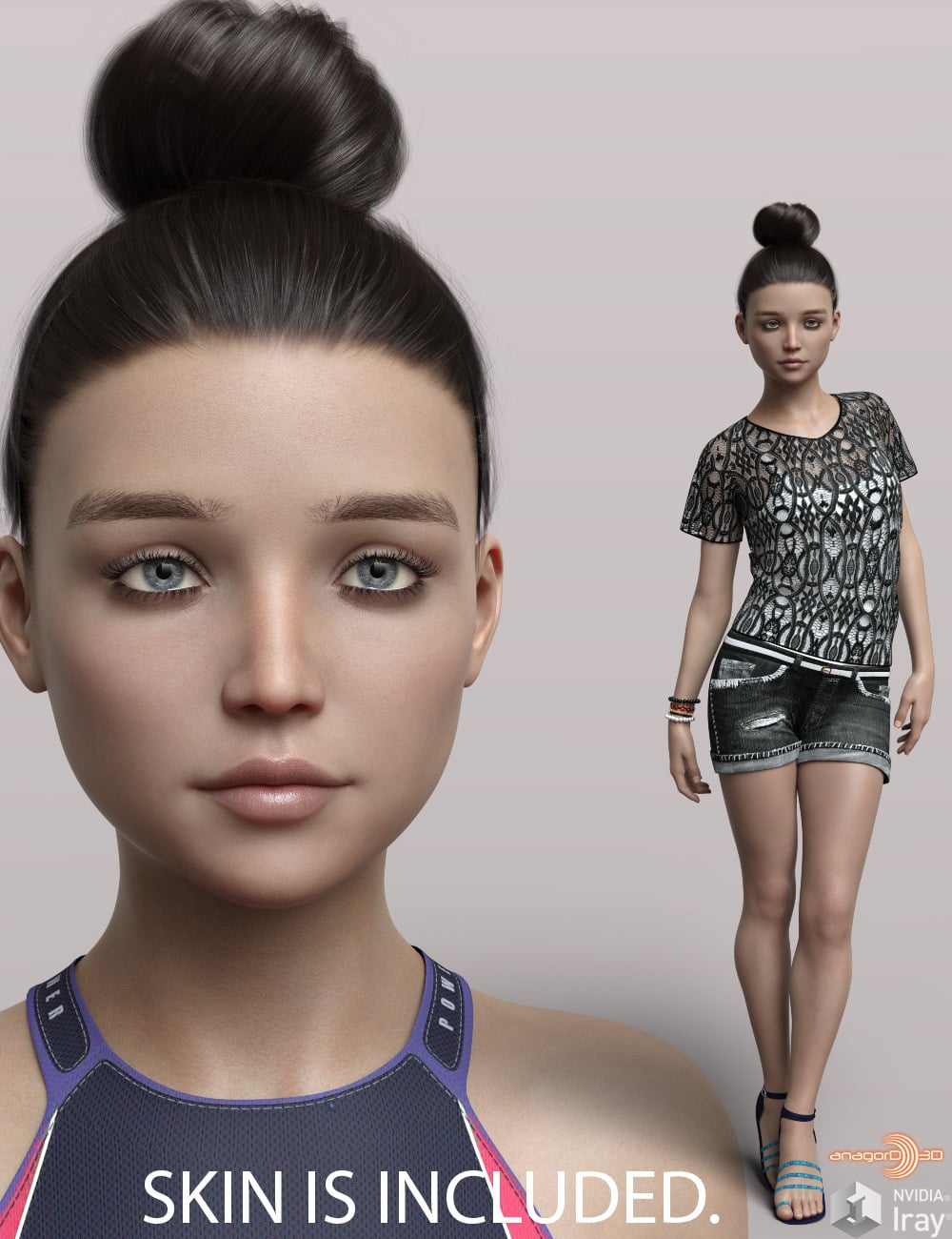 Anagord Teens G8F Vol 10 | Daz 3D