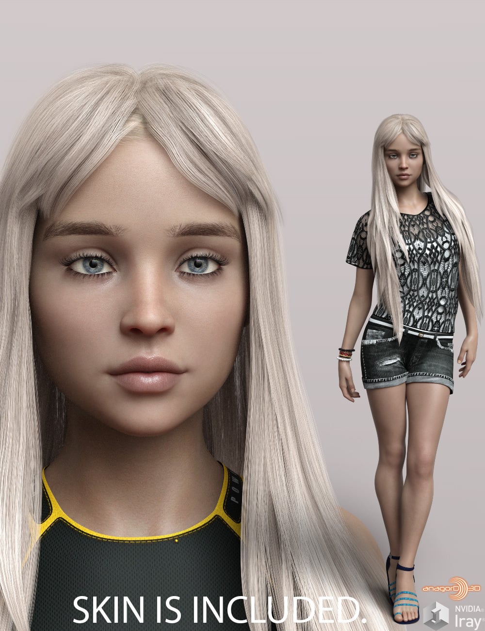 Anagord Teens G8F Vol 10 | Daz 3D