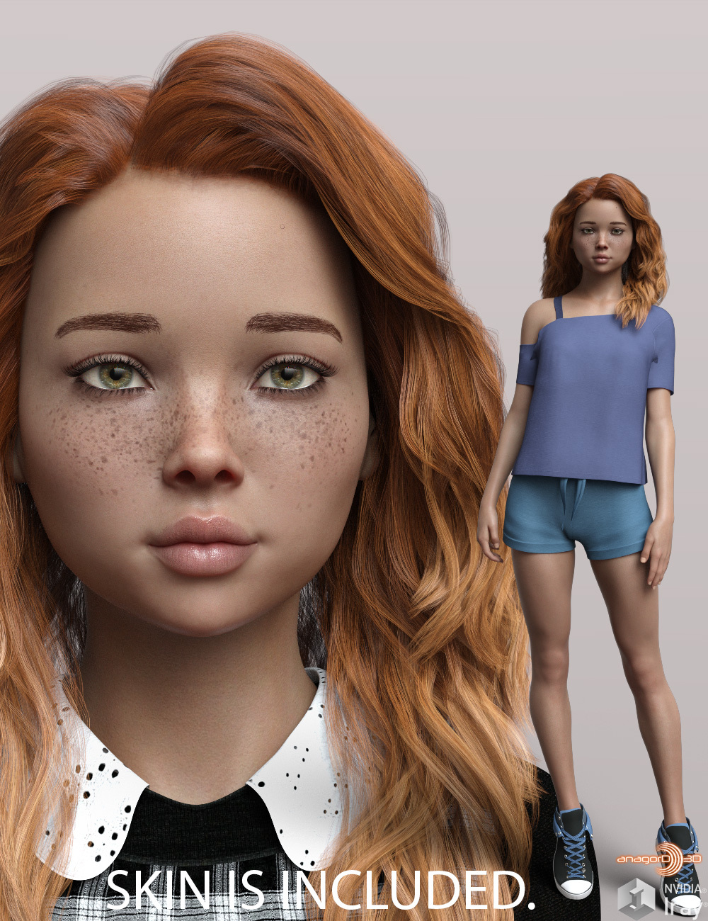 Anagord Teens G8F Vol 11 | Daz 3D