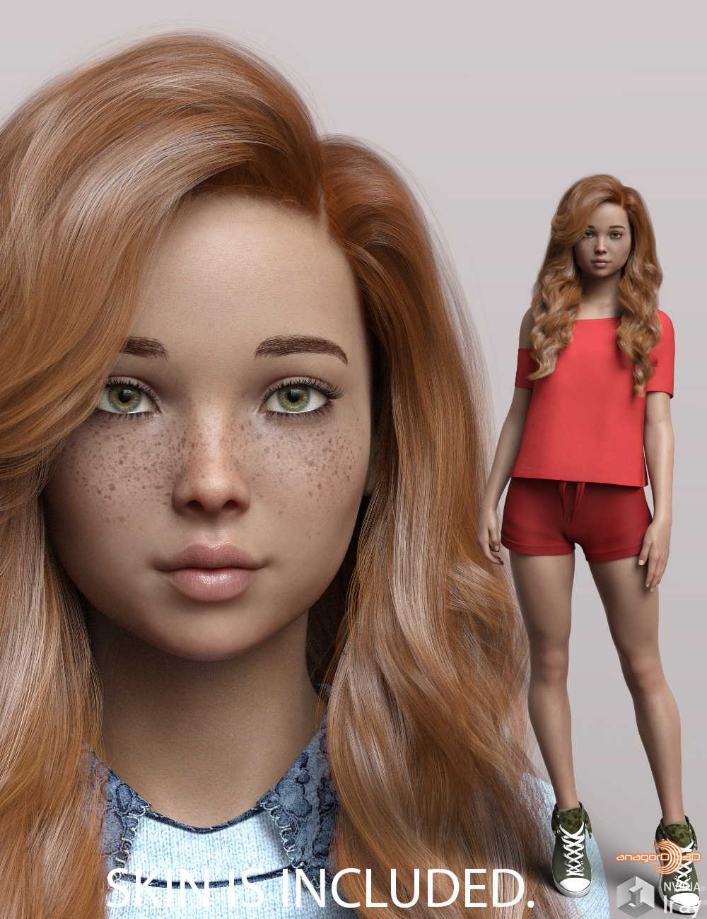 Anagord Teens G8F Vol 11 | Daz 3D