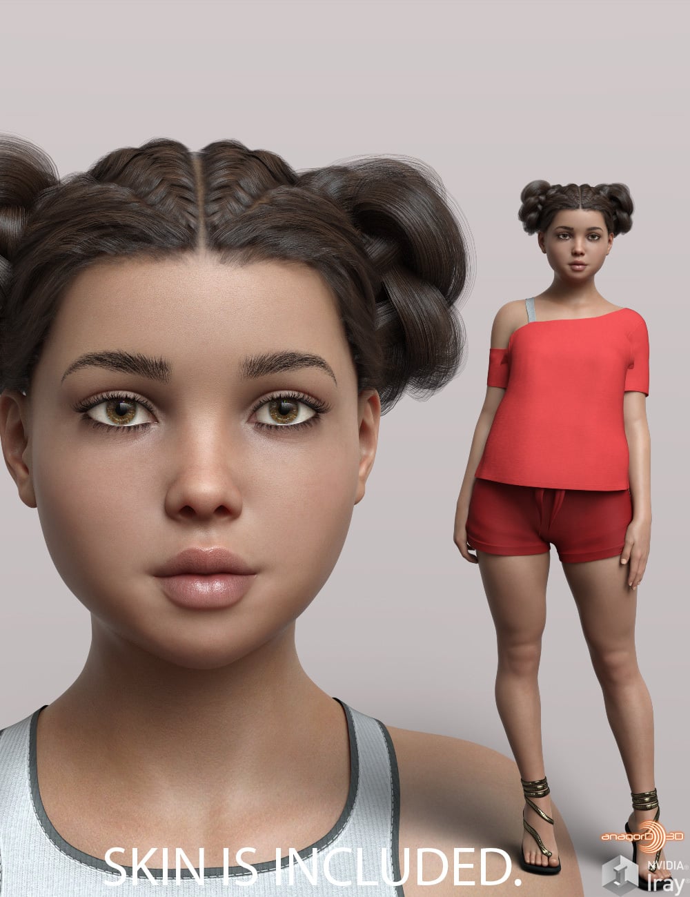 Anagord Teens G8F Vol 12 | Daz 3D