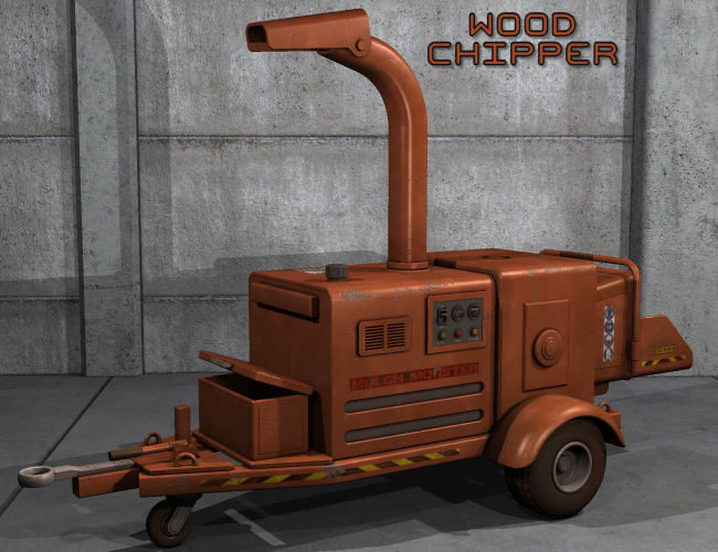 Wood Chipper | Daz 3D