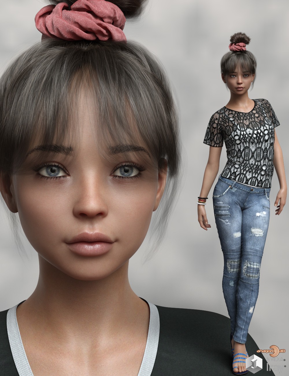 Anagord Teens G8F Vol 14 | Daz 3D