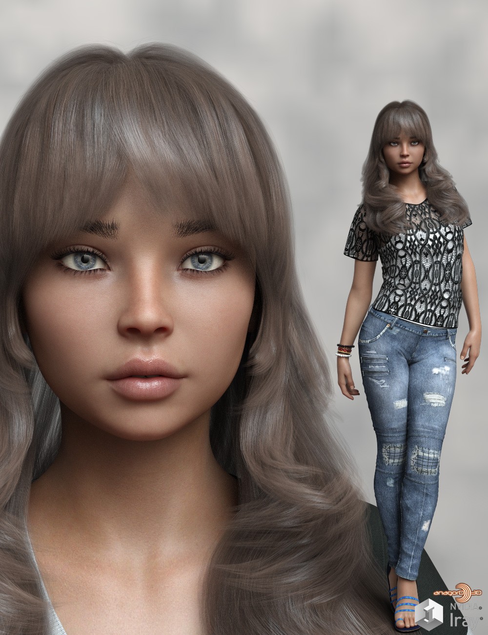 Anagord Teens G8F Vol 14 | Daz 3D