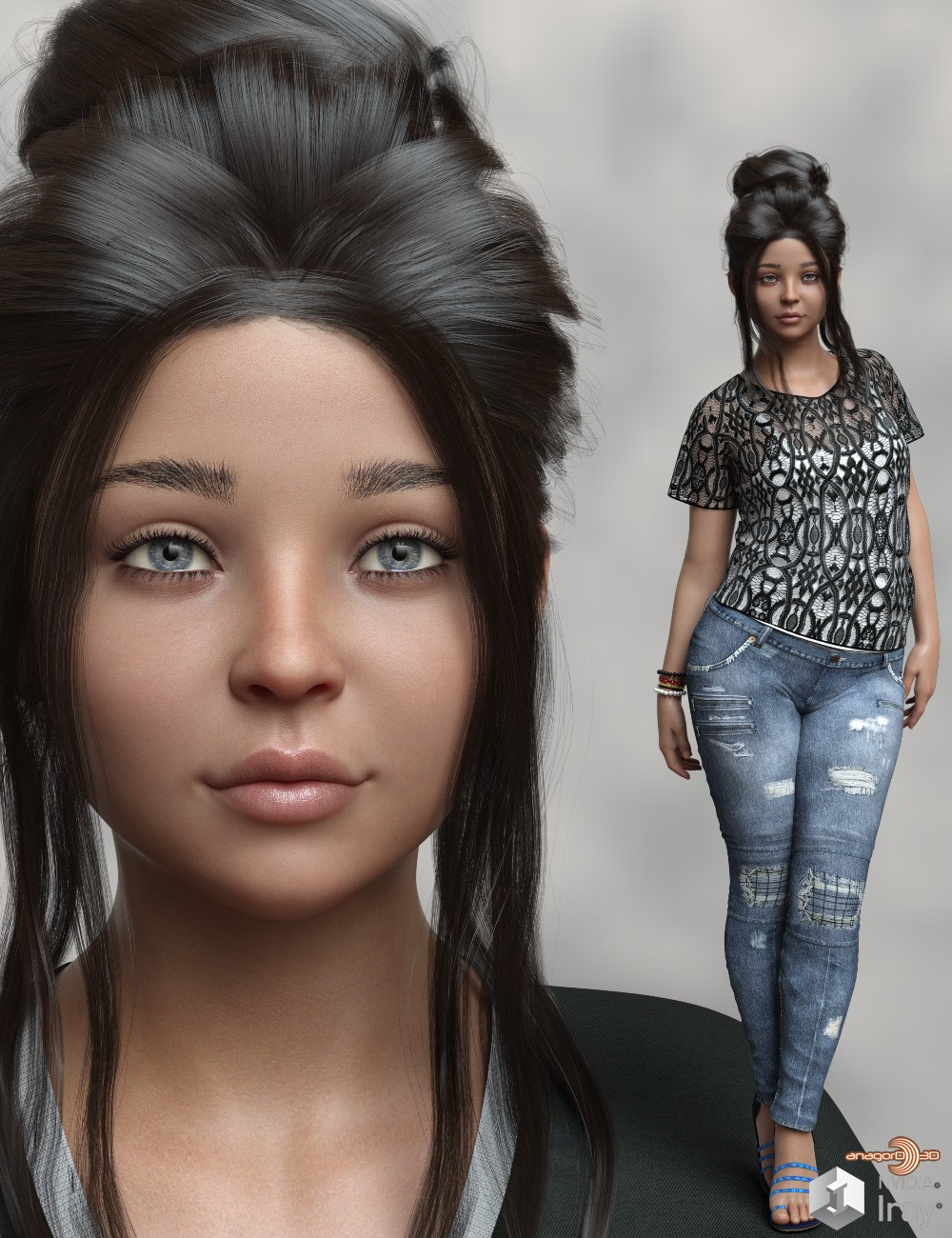 Anagord Teens G8F Vol 14 | Daz 3D