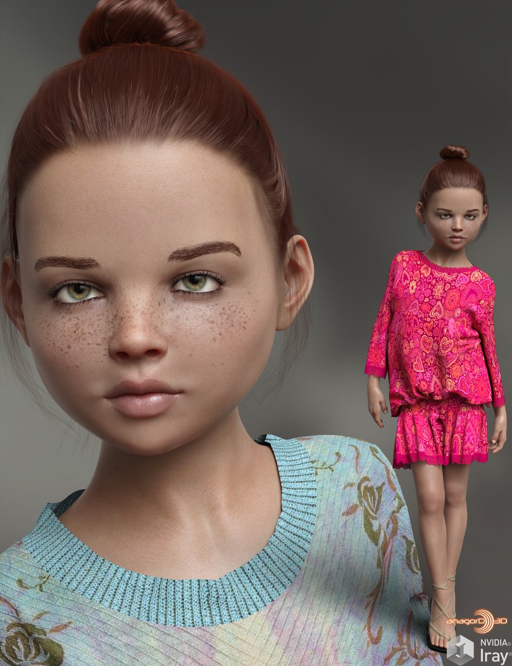 Anagord Toddlers G8F Vol 4 | Daz 3D