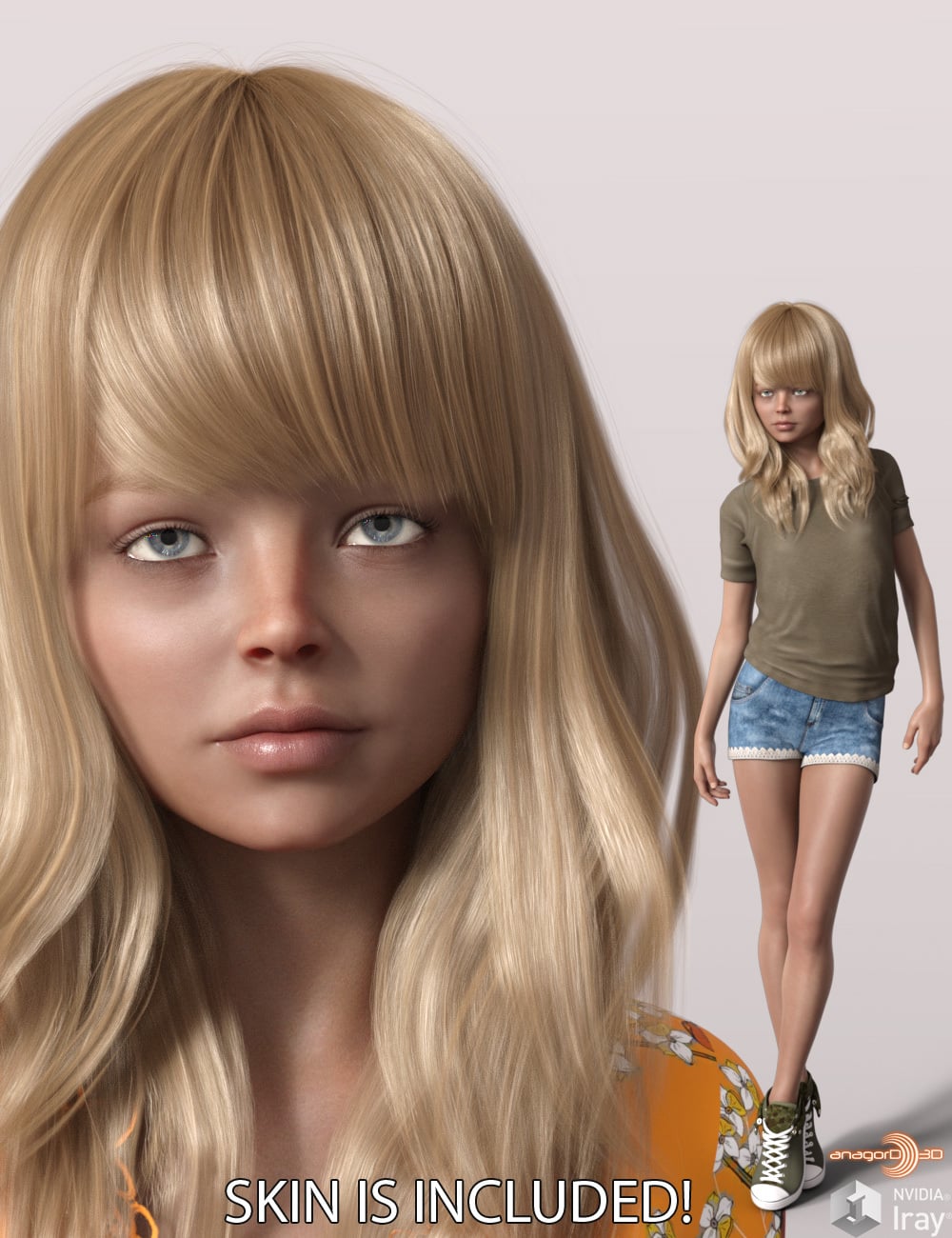 Anagord Tweens G8F Vol 5 | Daz 3D