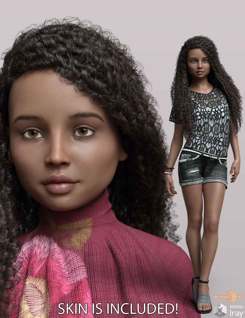 Anagord Tweens G8F Vol 7 | Daz 3D