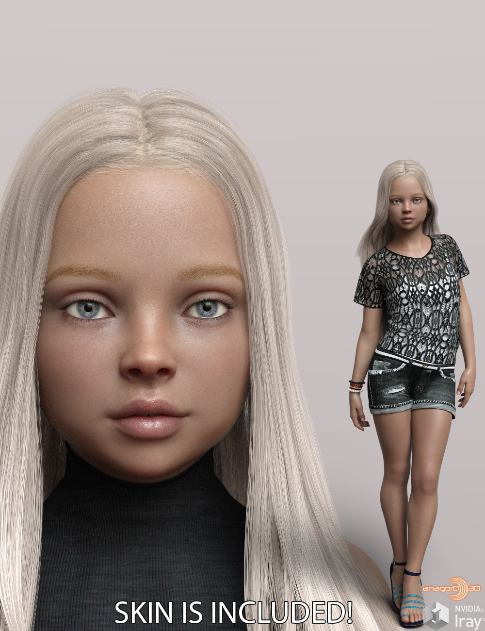 Anagord Tweens G8F Vol 10 | Daz 3D