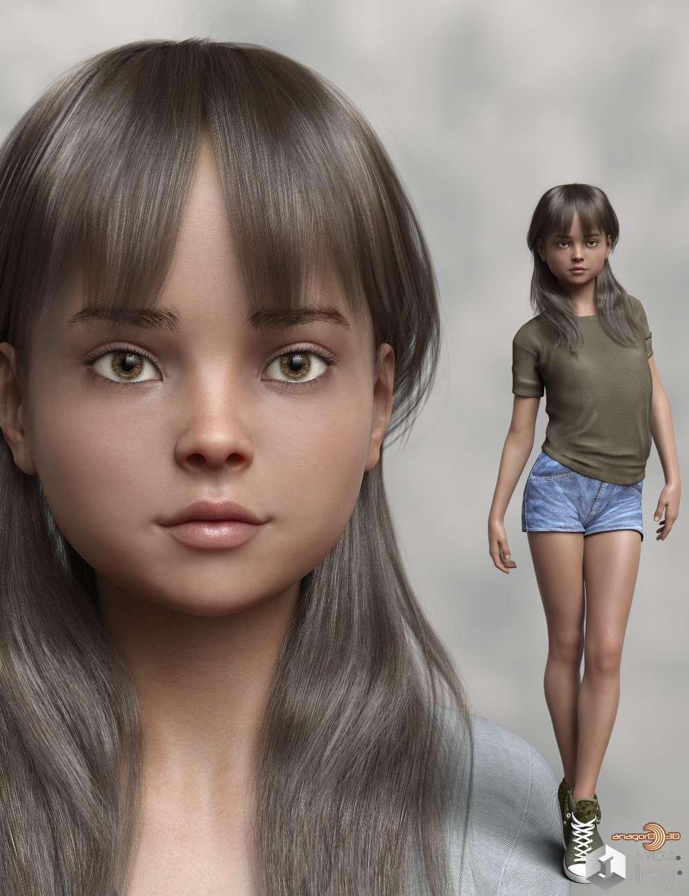 Anagord Tweens G8F Vol 11 | Daz 3D