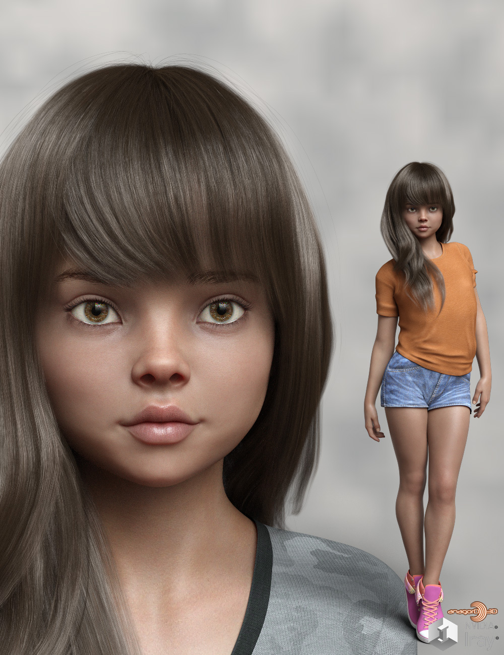 Anagord Tweens G8F Vol 11 | Daz 3D