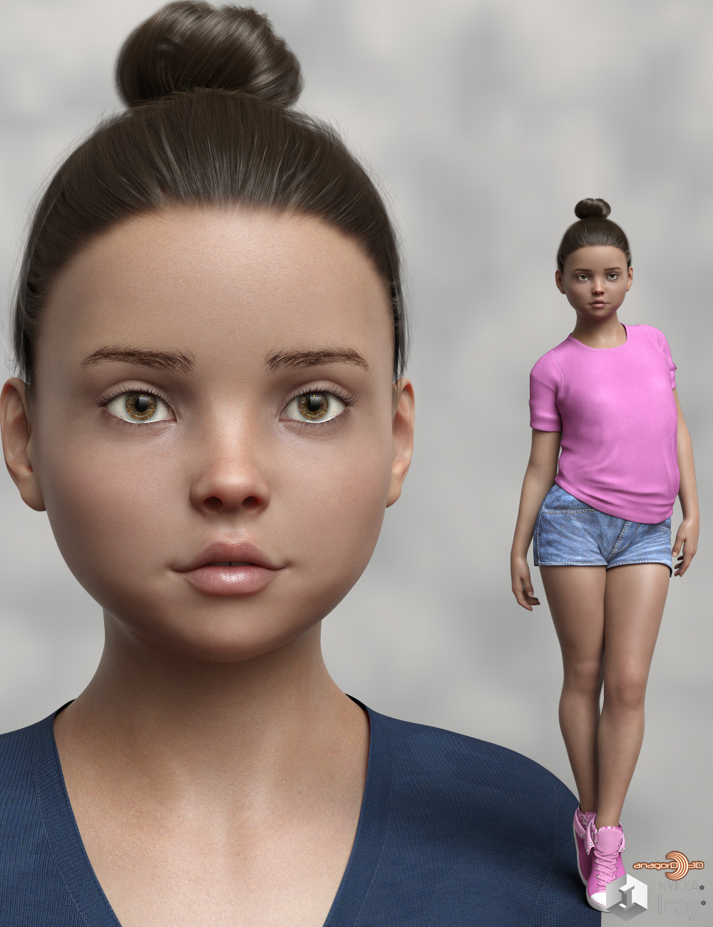 Anagord Tweens G8F Vol 11 | Daz 3D