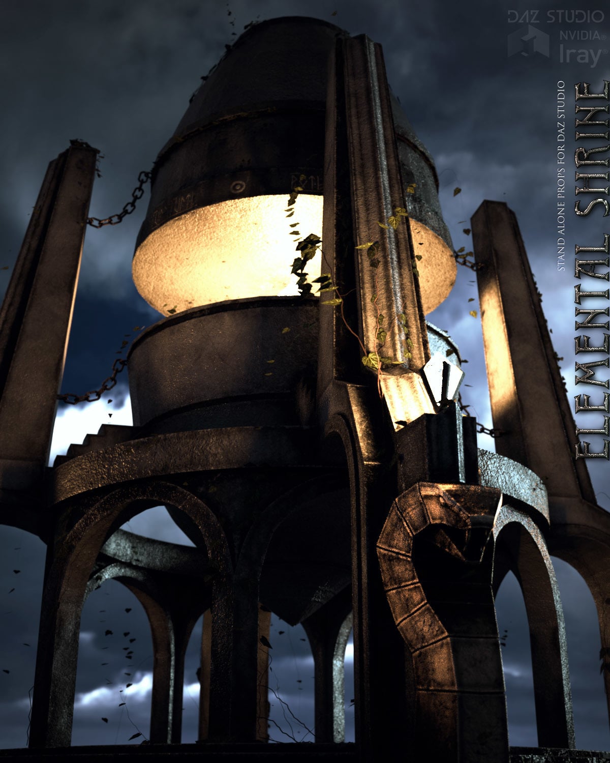 Elemental Shrine Daz Studio | Daz 3D