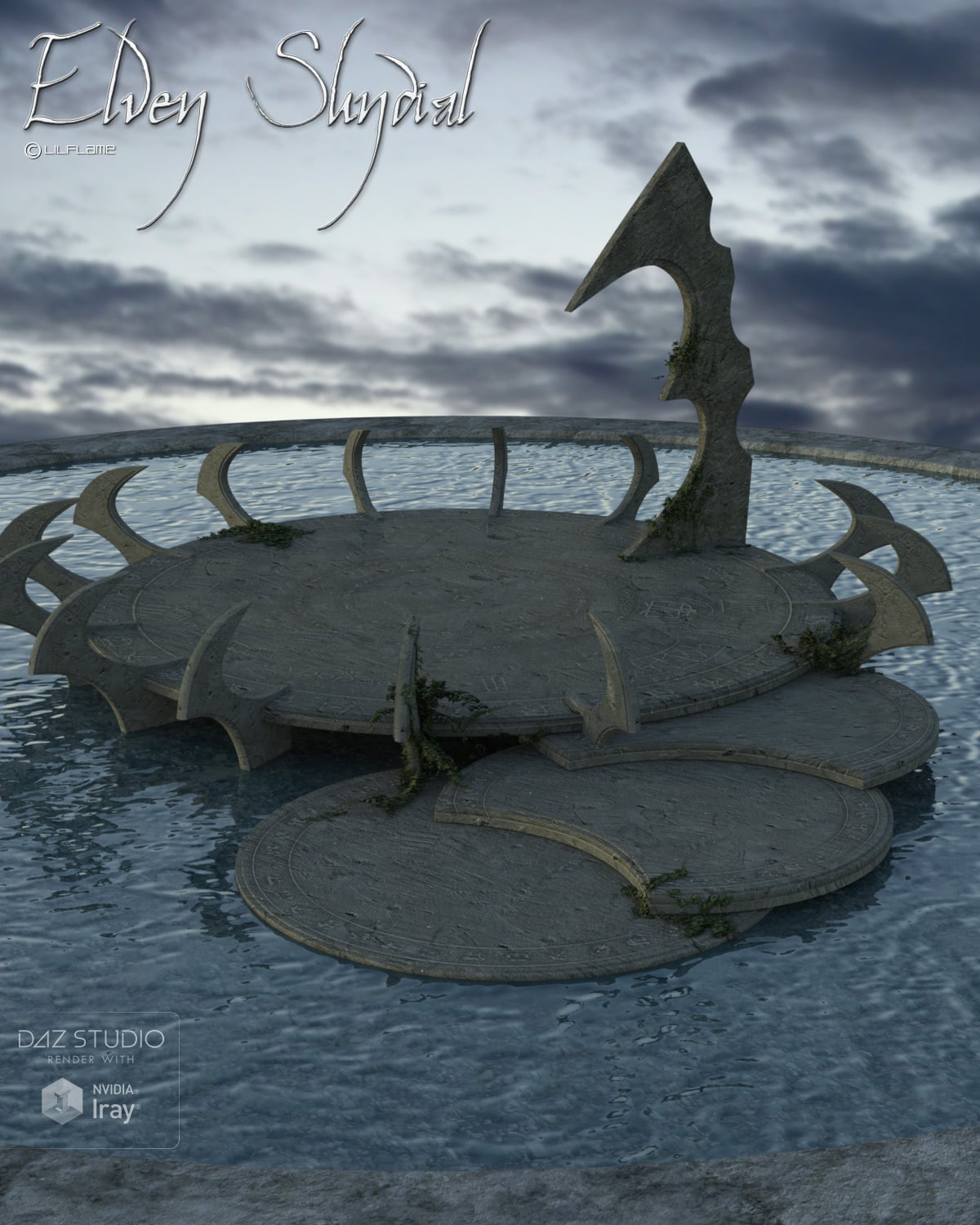 Elven Sundial | Daz 3D