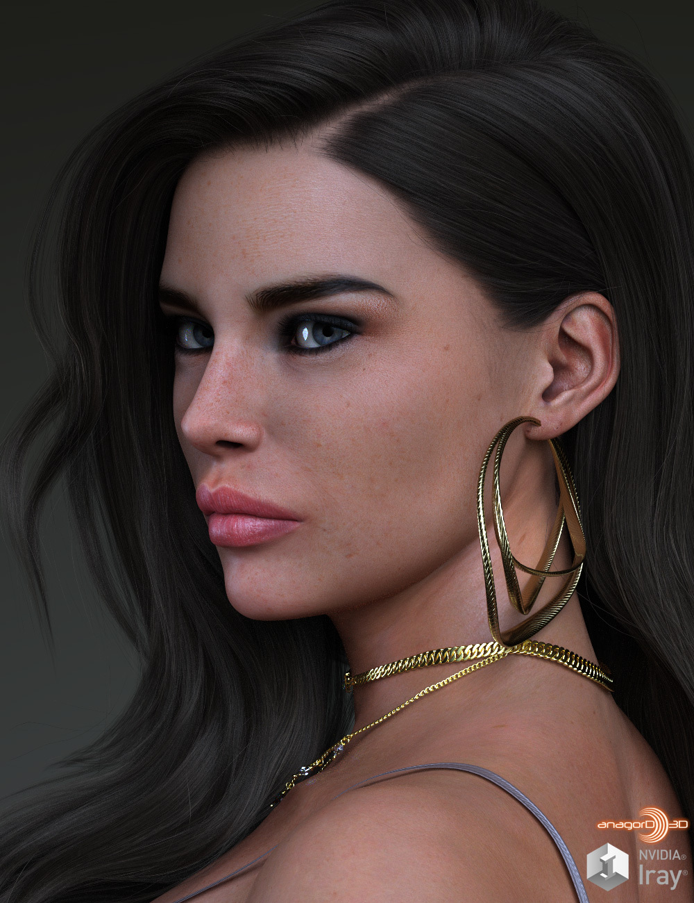 Rhea HD for Victoria 8 | Daz 3D