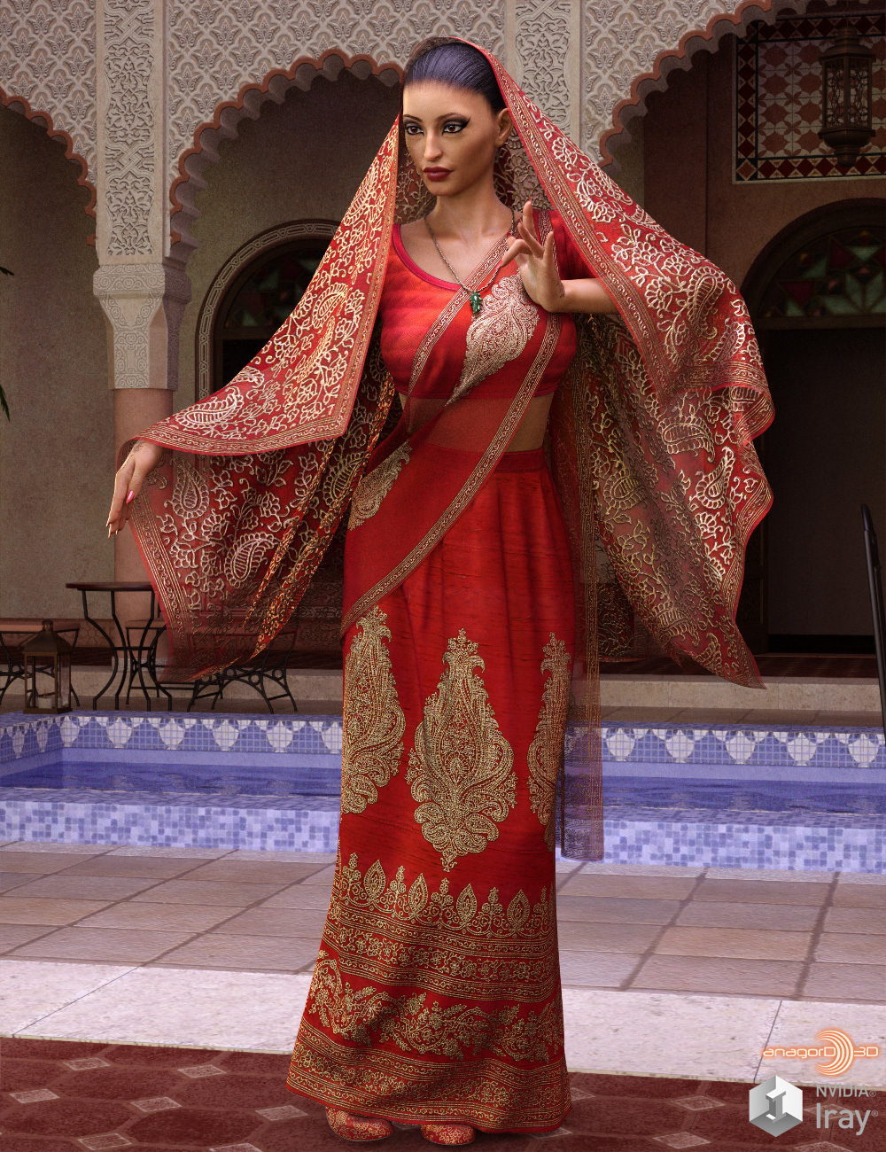 Darika HD for Victoria 8 | Daz 3D