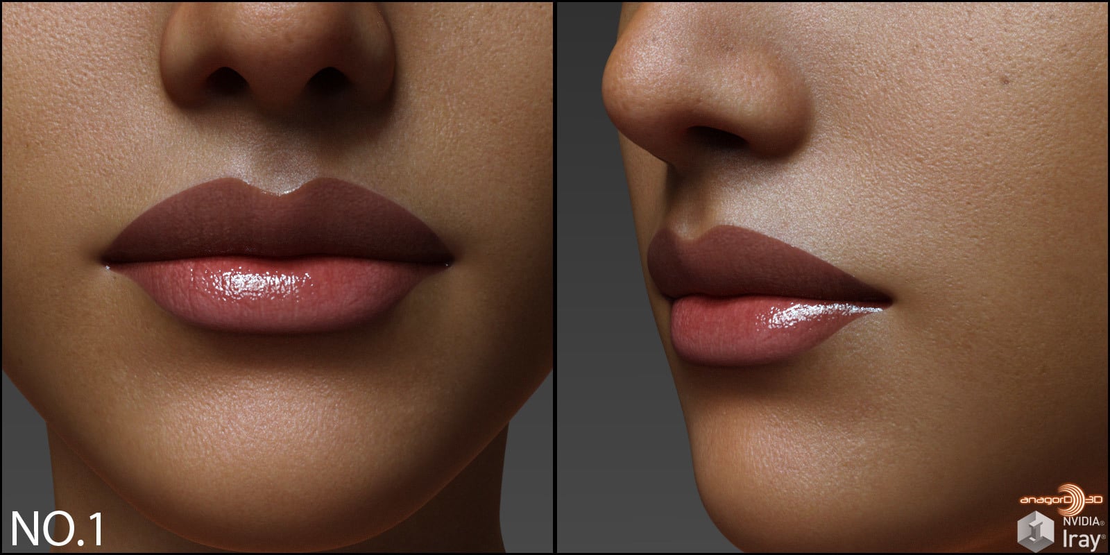 Natural Lips Morphs for G8F Vol 1 | Daz 3D