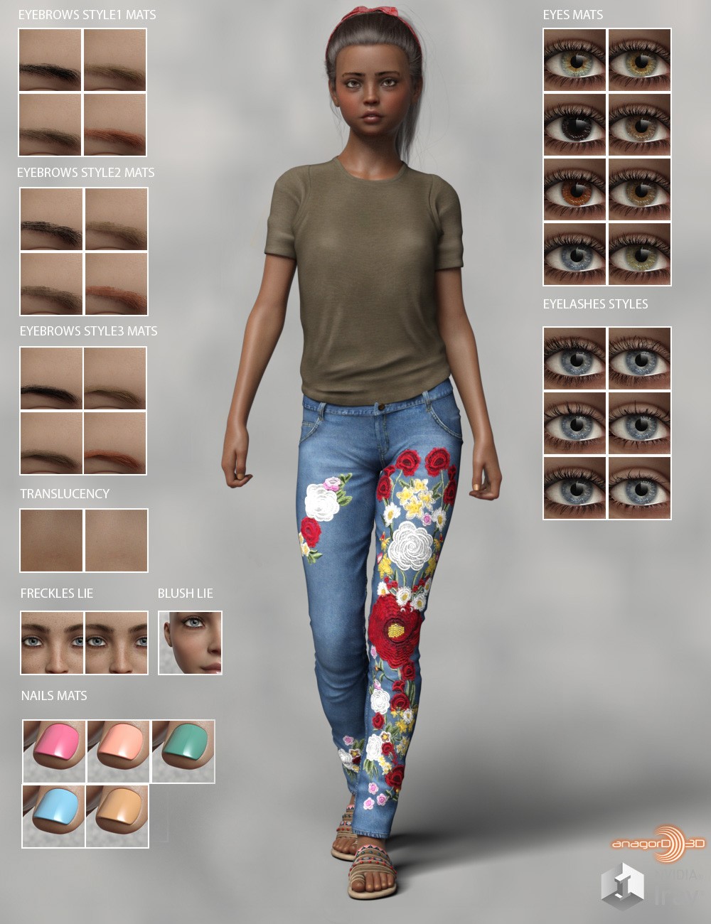 Teen Meya G8F | Daz 3D