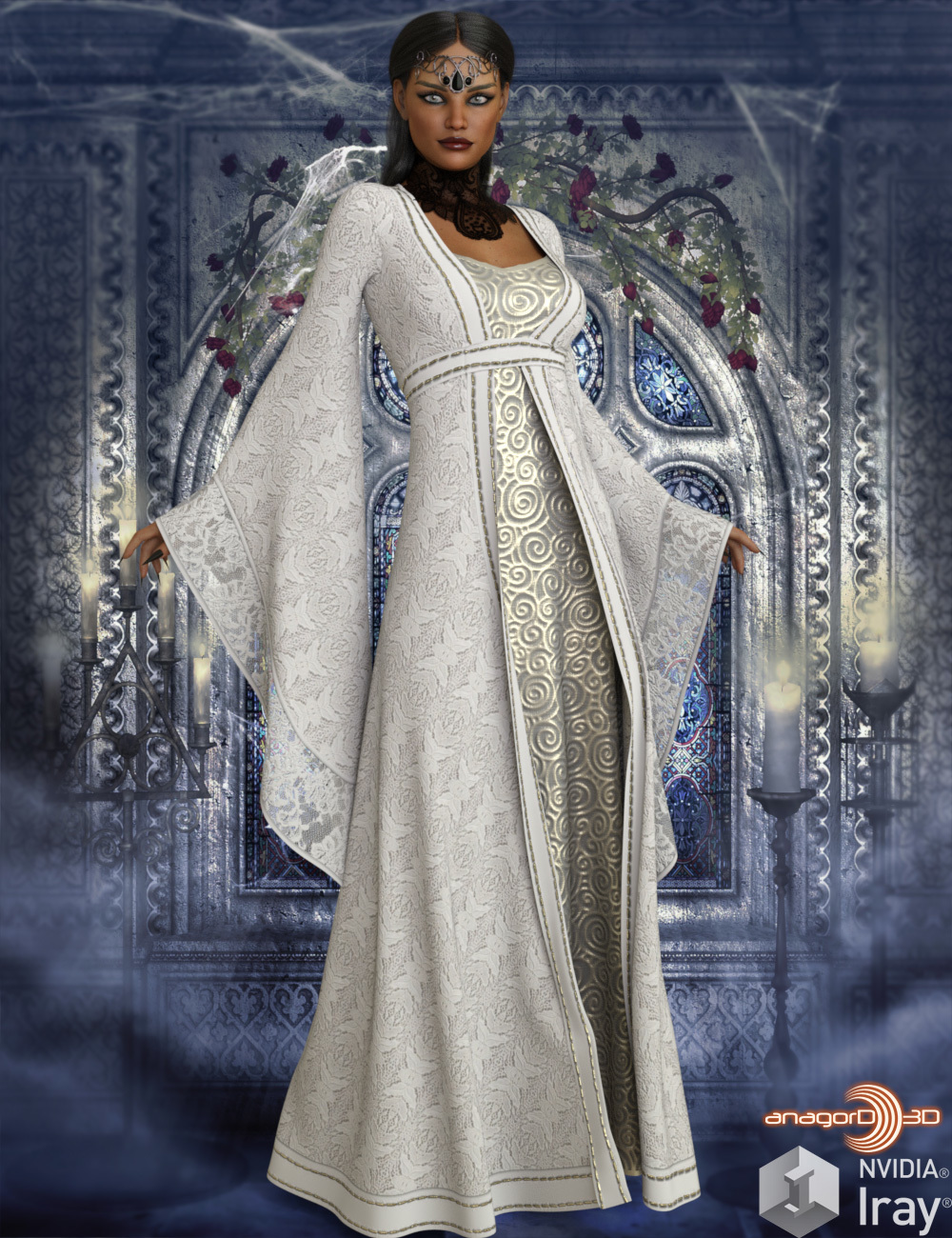 VERSUS - dForce Lorelle Gown | Daz 3D
