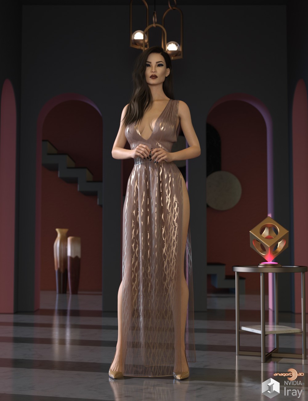 Zeina HD for Victoria 8 | Daz 3D