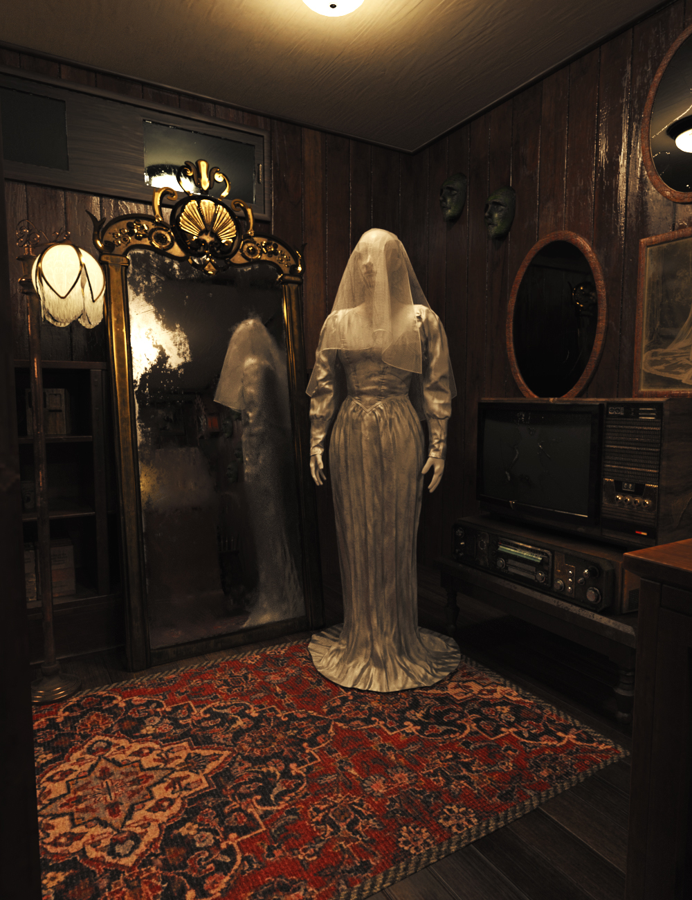 XI Haunted Artifact Room | Daz 3D