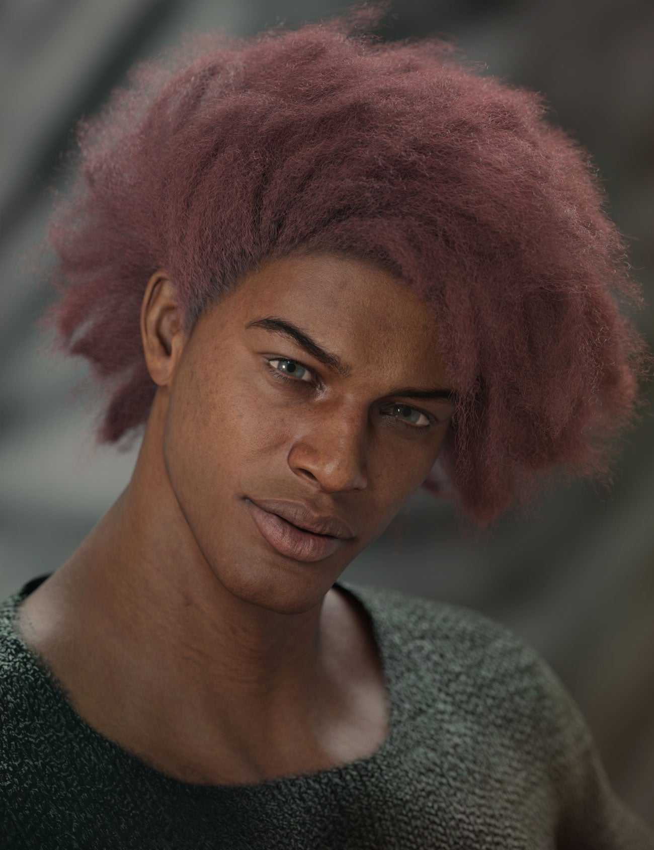 dForce Isaac Hair for Genesis 9 | Daz 3D
