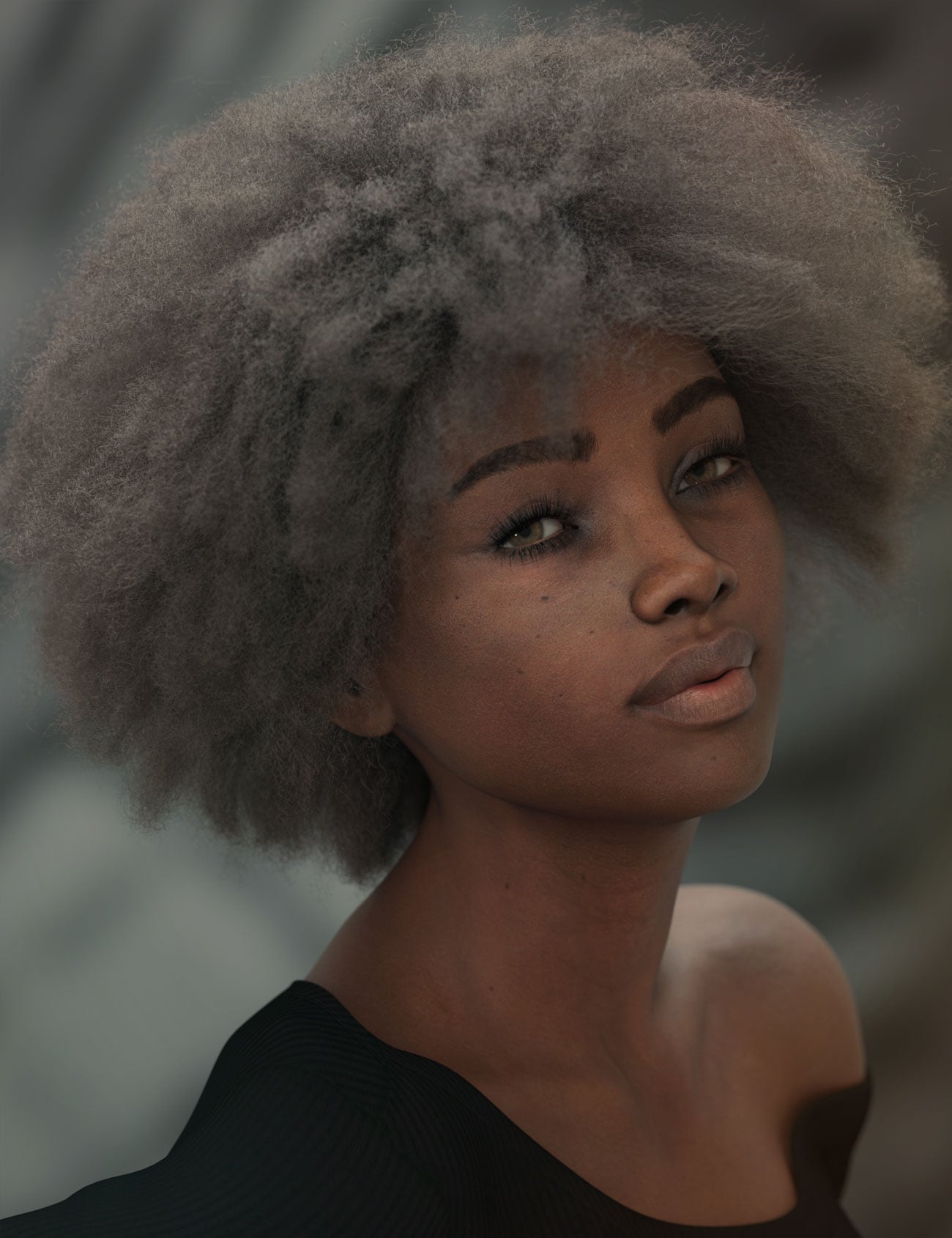 dForce Isaac Hair for Genesis 9 | Daz 3D