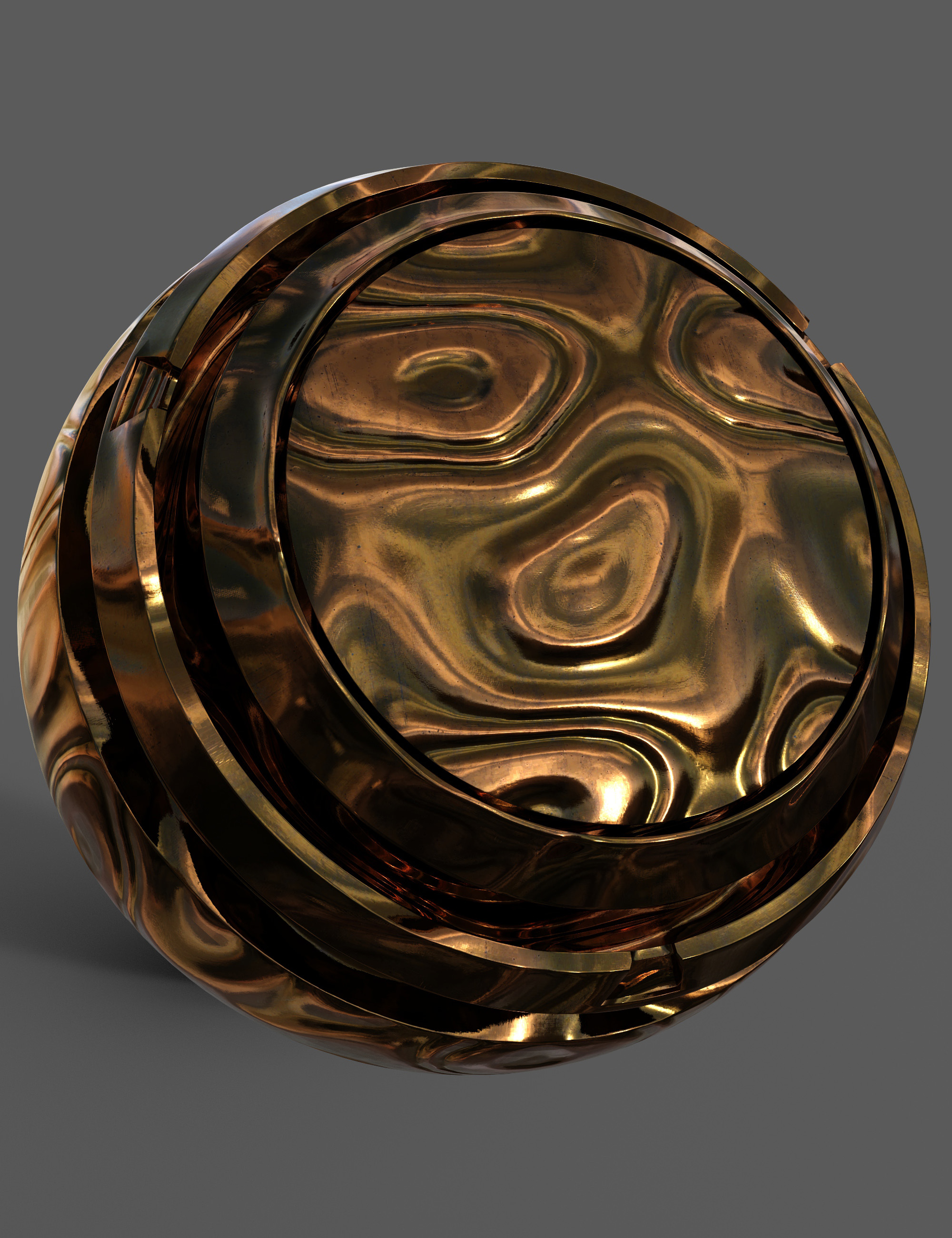 Abstract Metal Iray Shaders | Daz 3D