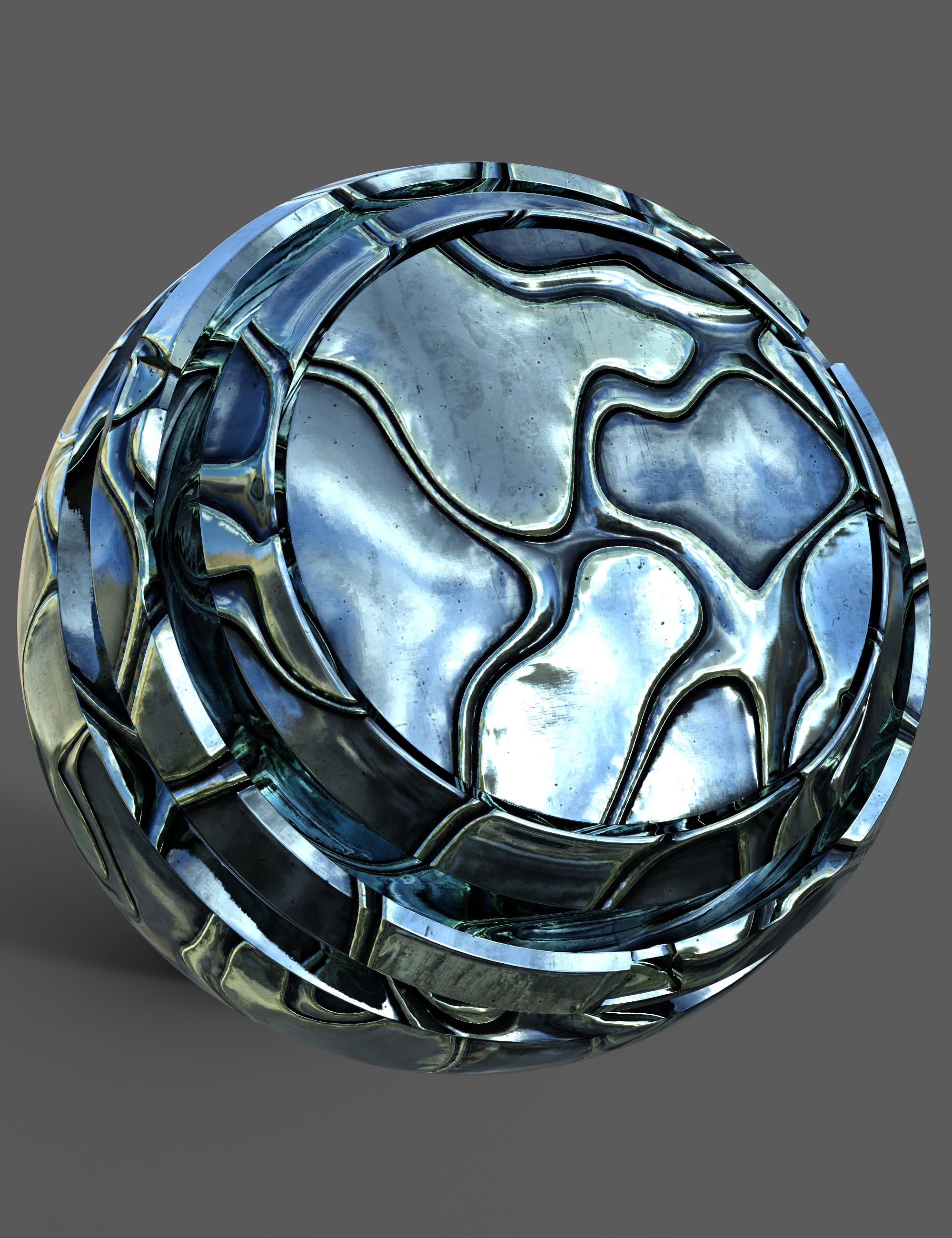 Abstract Metal Iray Shaders | Daz 3D