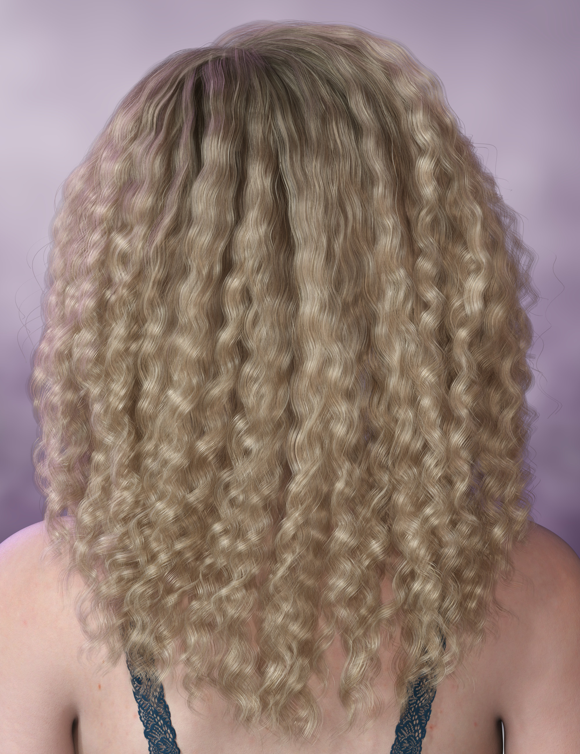 Sigma Hair and Tetragon Accessories for Genesis 9, 8 and 8.1 Female ...
