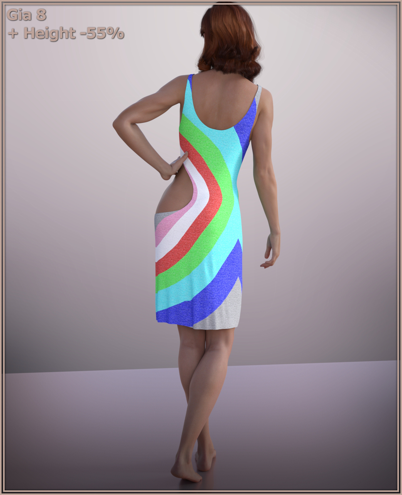 dForce Dynasty Dress for G8F & G8.1F | Daz 3D