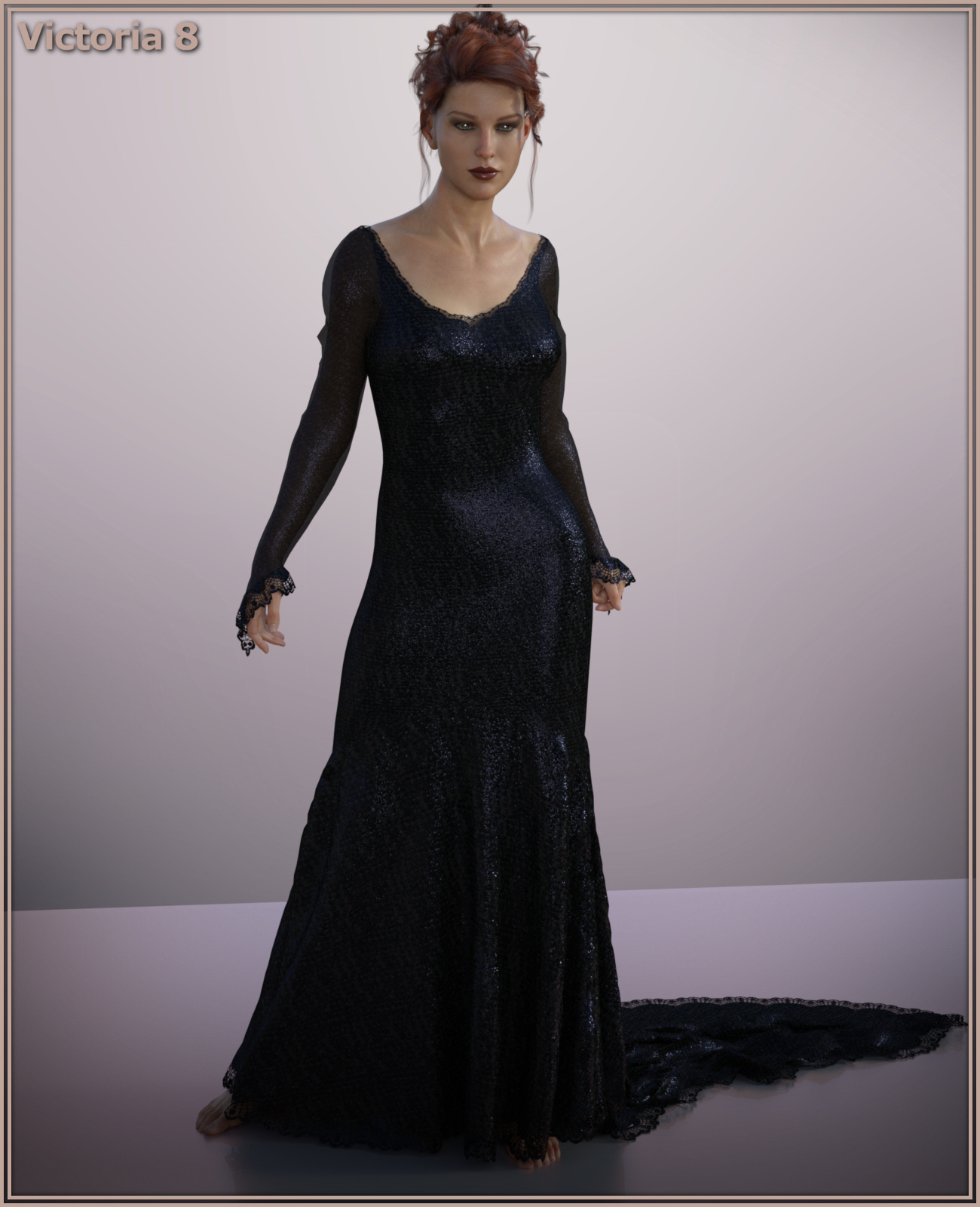 dForce Mermaid Gown for G8F & G8.1F | Daz 3D