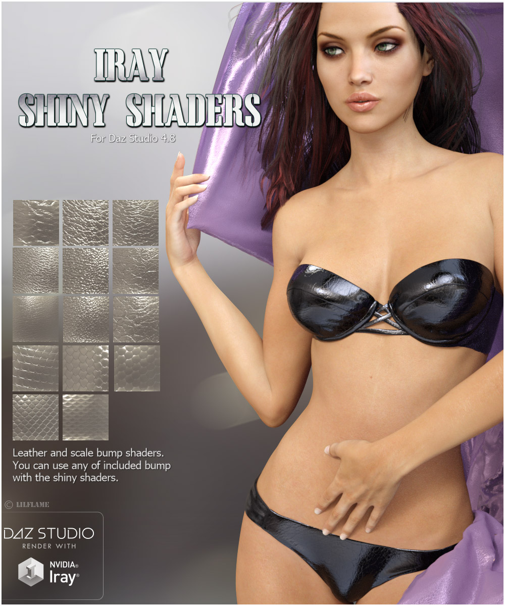 Iray Shiny Shaders | Daz 3D