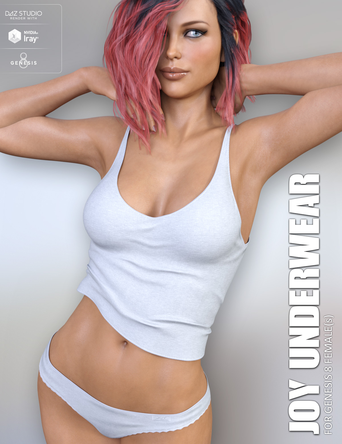 Joy Underwear for Genesis 8 Females | Daz 3D