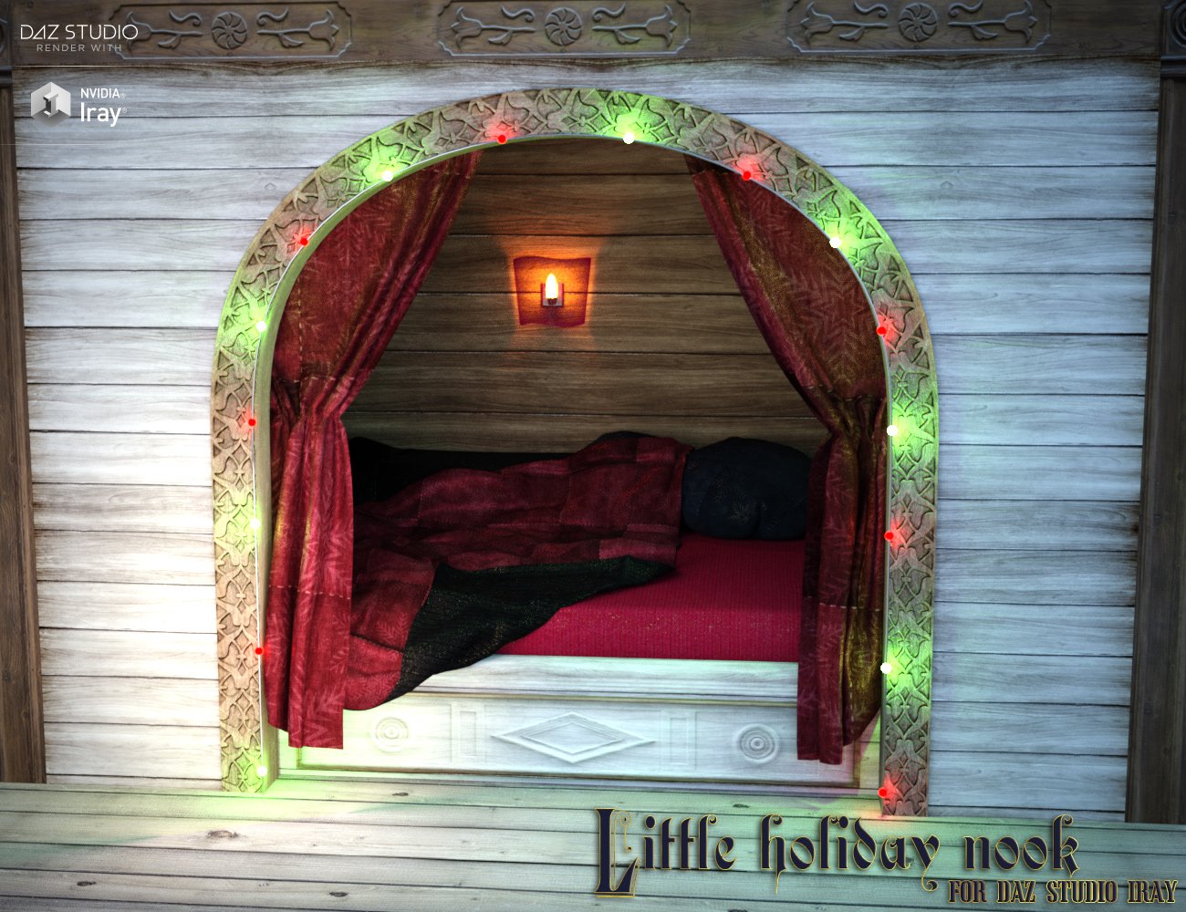 Little Holiday Nook | Daz 3D