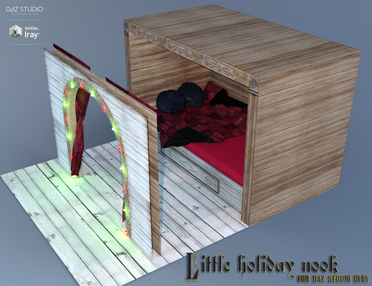 Little Holiday Nook | Daz 3D