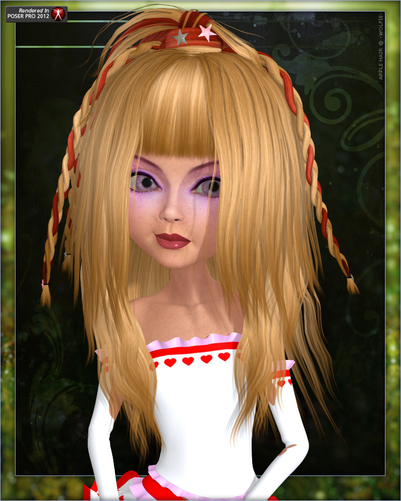 Apple Hair | Daz 3D