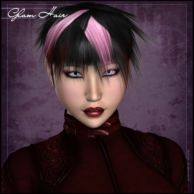 Glam Hair | Daz 3D