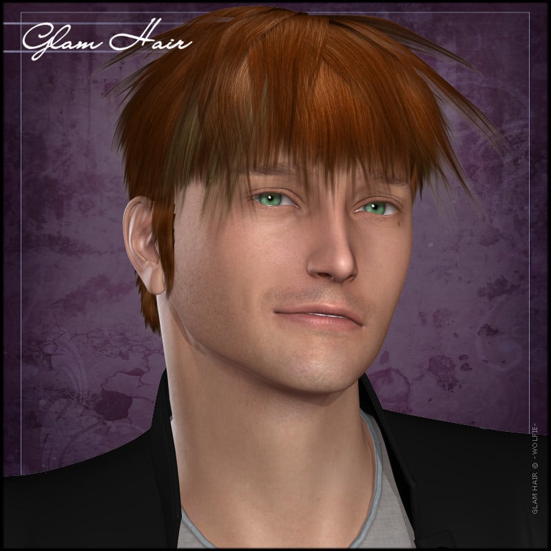Glam Hair | Daz 3D
