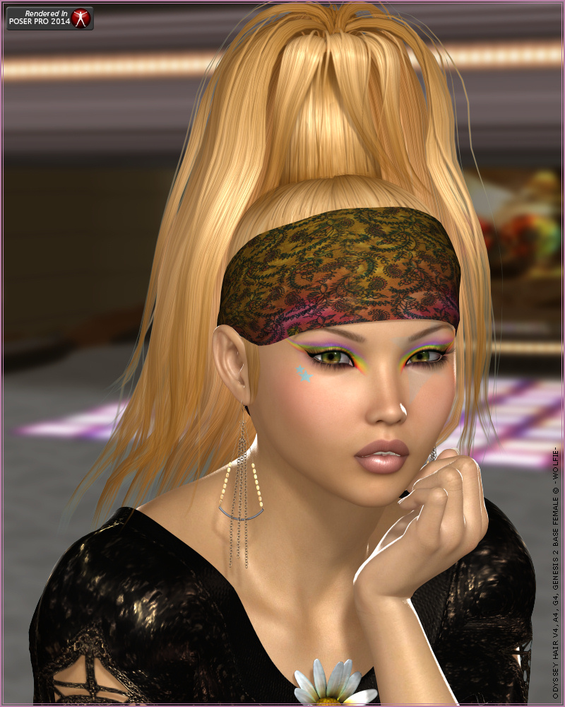 Odyssey Hair | Daz 3D