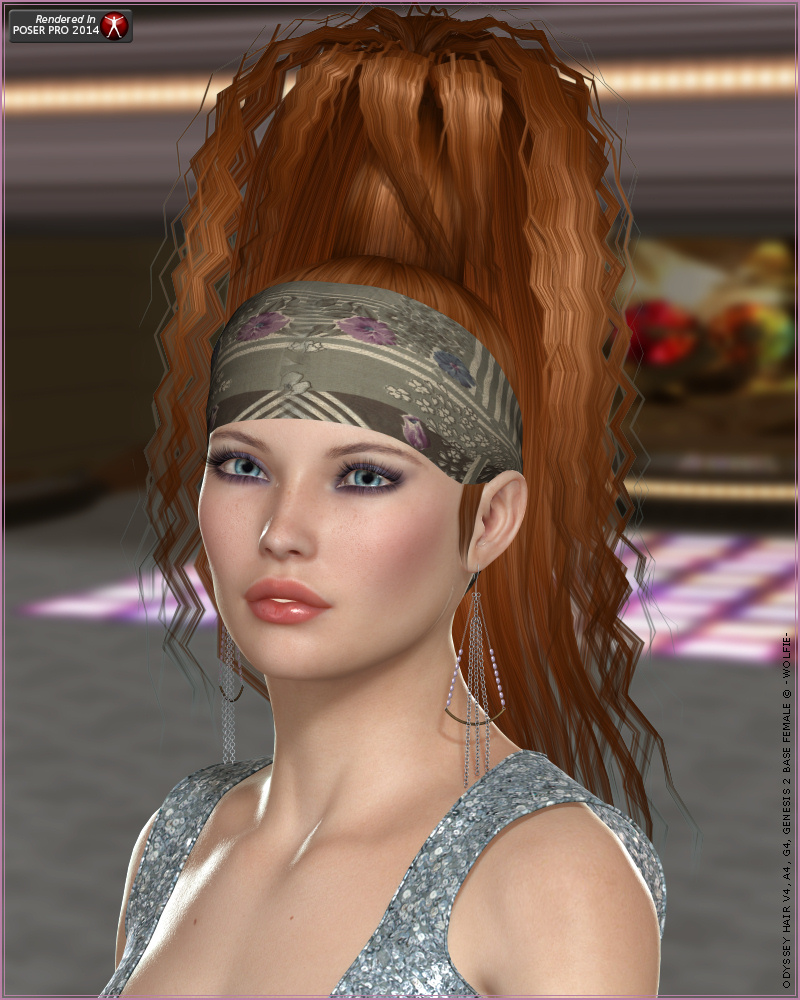 Odyssey Hair | Daz 3D