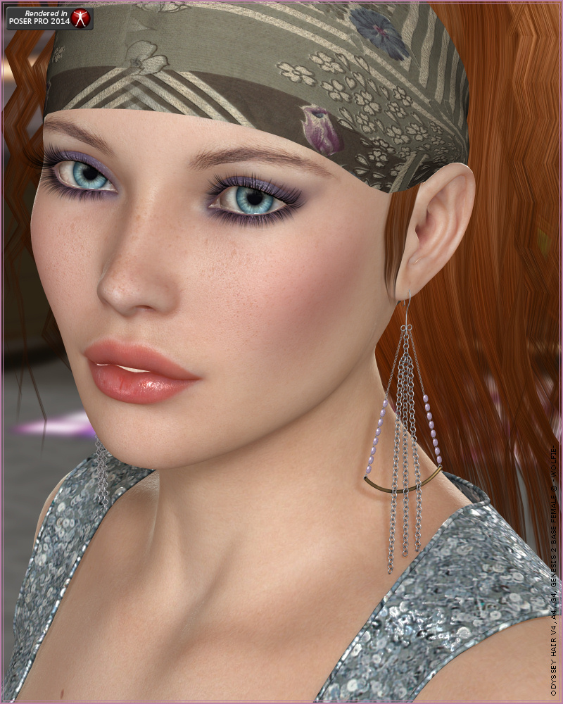 Odyssey Hair | Daz 3D
