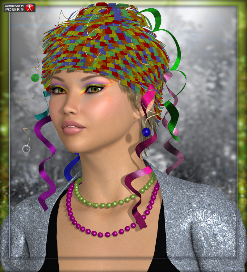 Party Hair | Daz 3D